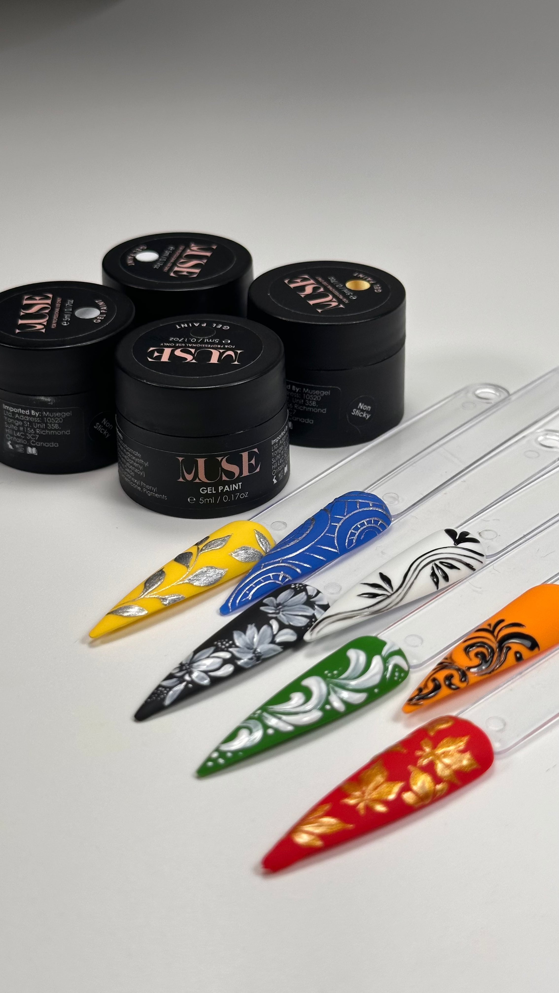Professional Gel Paints for Nail Technicians – 11FREE, HEMA-Free, Vegan ...