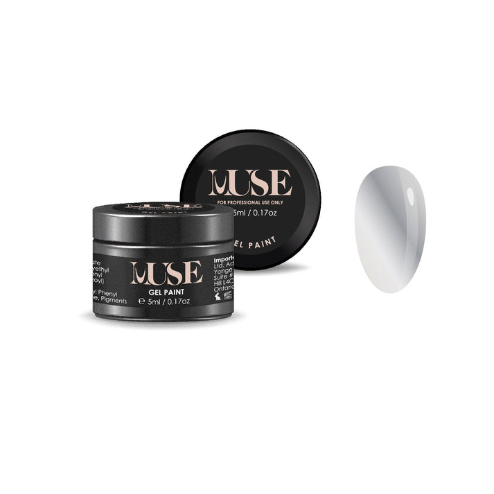 Perfect Silver Gel Paint for Nail Art – MuseGel | Shimmering Metallic ...